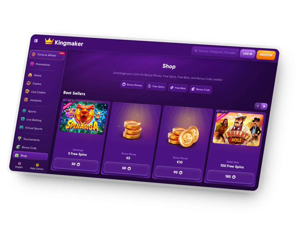 Kingmaker Casino Official Website in Australia with Top Pokies and Live Games